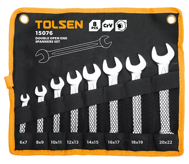 Set de 8 chei fixe duble TOLSEN, 6–22 mm cumpărare în Moldova: Chișinău ...