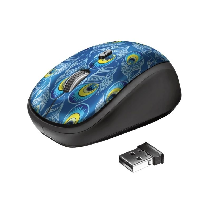 Electronice :: Mouse :: Mouse fara fir Trust Yvi Peacock Wireless Mouse ...