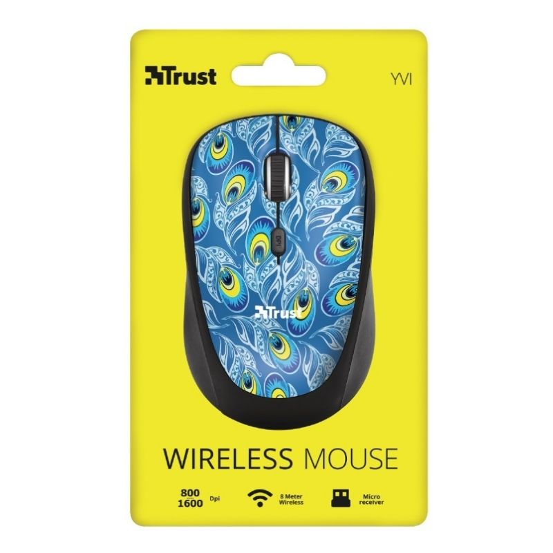 Electronice :: Mouse :: Mouse fara fir Trust Yvi Peacock Wireless Mouse ...