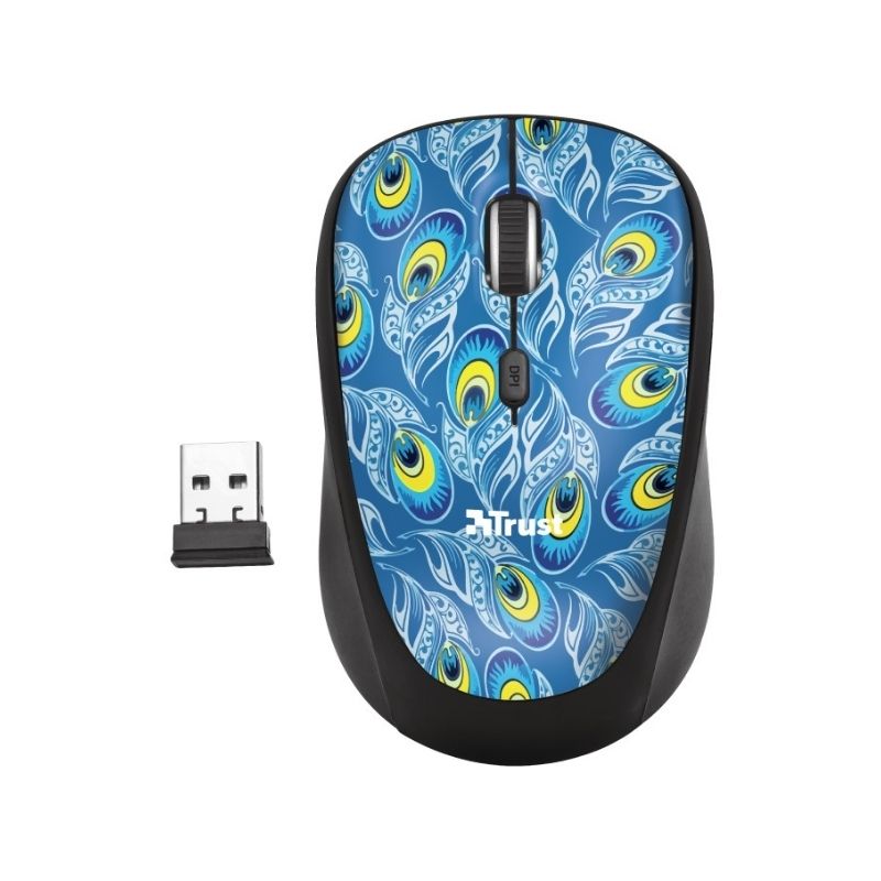 Electronice :: Mouse :: Mouse fara fir Trust Yvi Peacock Wireless Mouse ...
