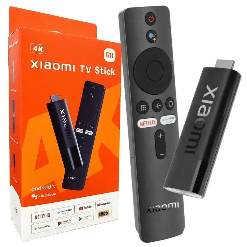 Electronice :: Telecomanda XIAOMI TV Stick 4K, negru, Android TV OS ...
