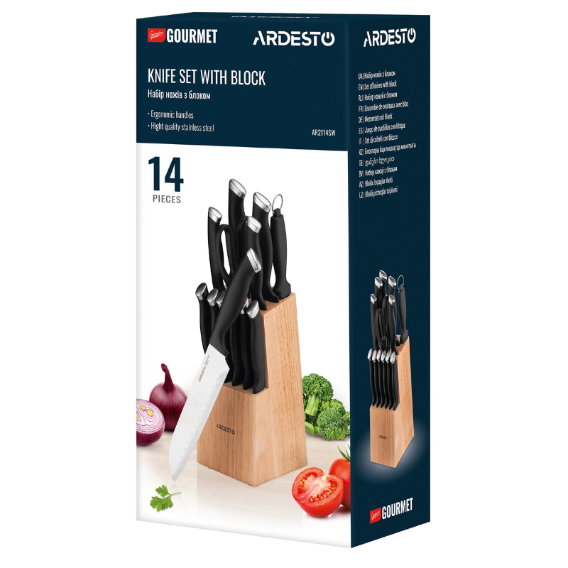 Produse pentru casa :: Vesela :: Cuțite :: Set de cutite ARDESTO Gemini ...