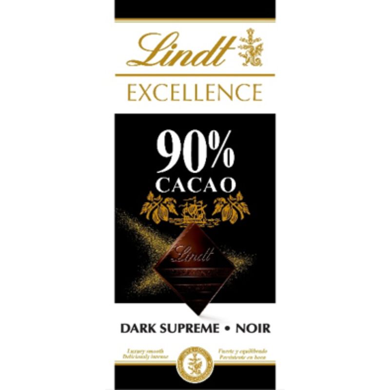 Ciocolata LINDT Excellence, neagra 90%, 100 g cumpărare în Moldova ...
