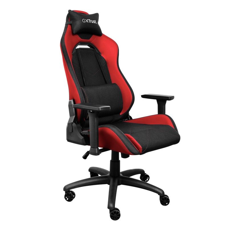 Scaun de birou/gaming TRUST Gaming Chair GXT 714R Ruya - Black/Red, 150kg / up to 195cm ...