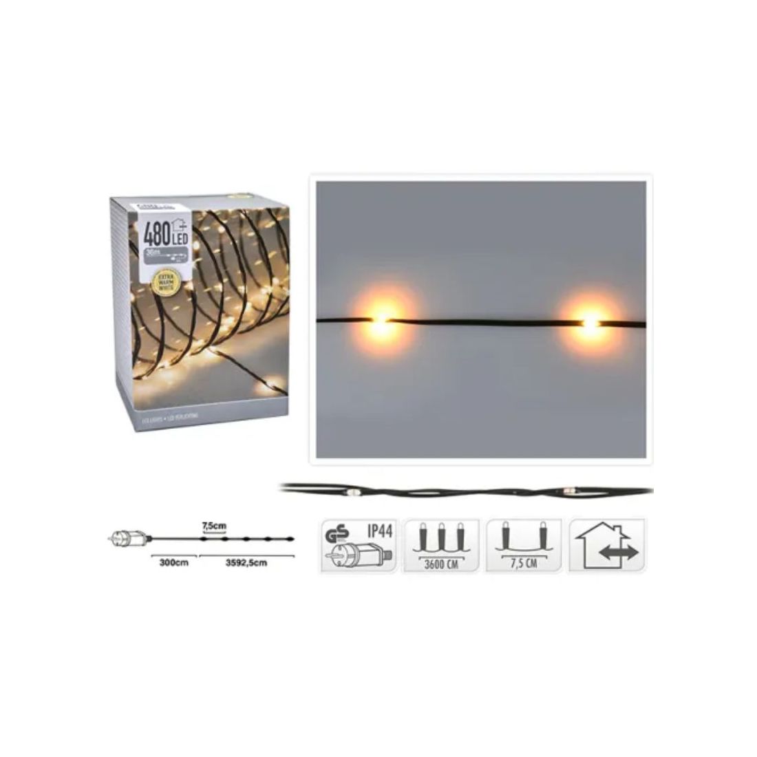 Luminite de Craciun Fir soft, 36 m cumpărare în Moldova: Chișinău ...